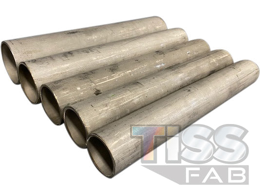 SS304 Straights - 12" length - Thick Wall – TiSS Fab