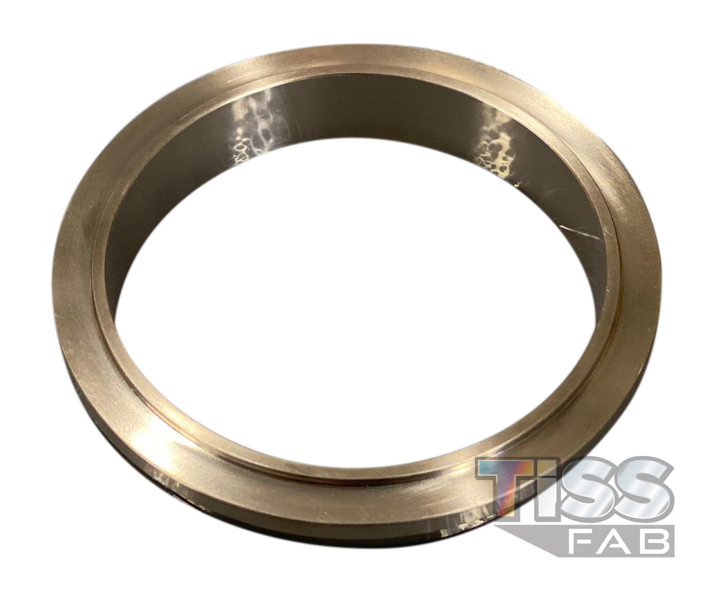 T3 Style V-band Outlet Downpipe Turbo Flange - Titanium – TiSS Fab